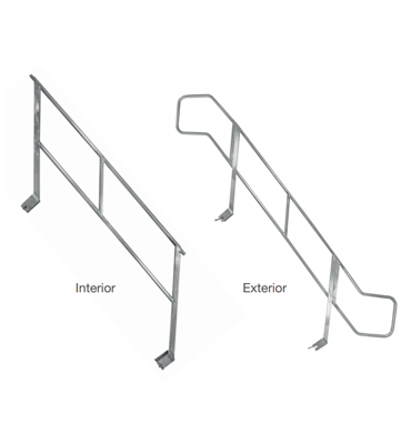 Aluminium Z Ladder Guardrail