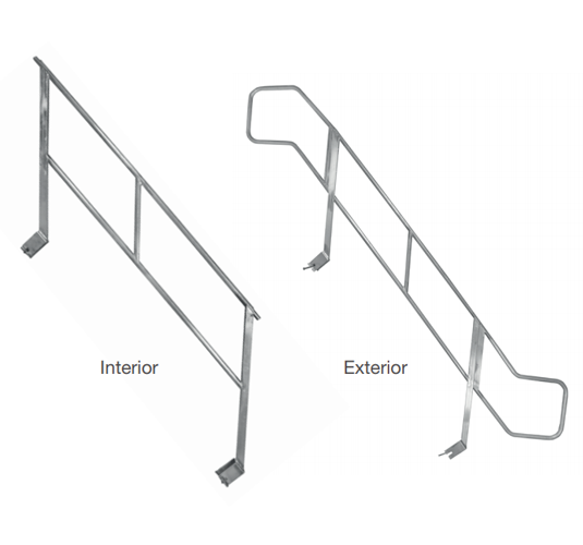 Steel Z Ladder Guardrail